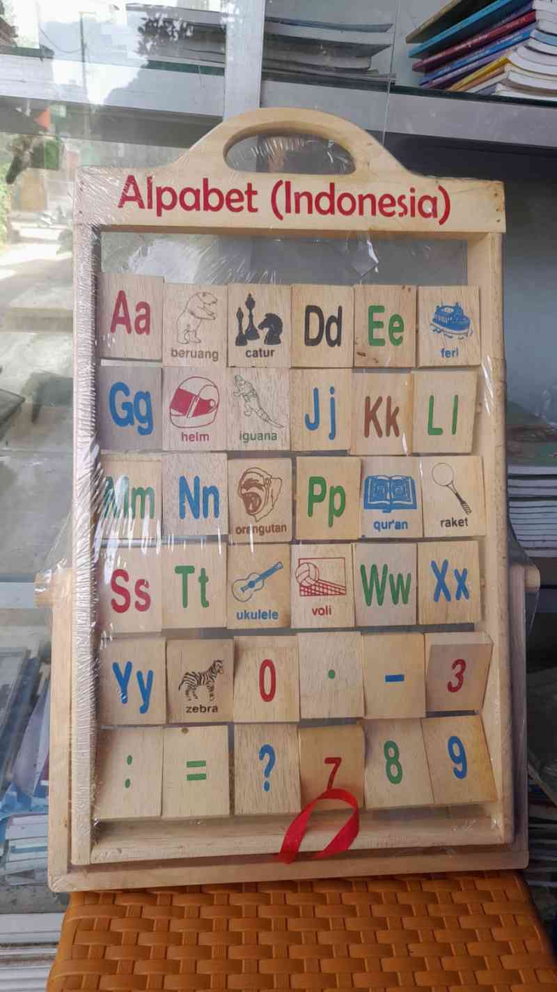 Jual Alpabet INDONESIA (KAYU) di Seller MUTIARA DRAJAT - Saganten, Kab ...