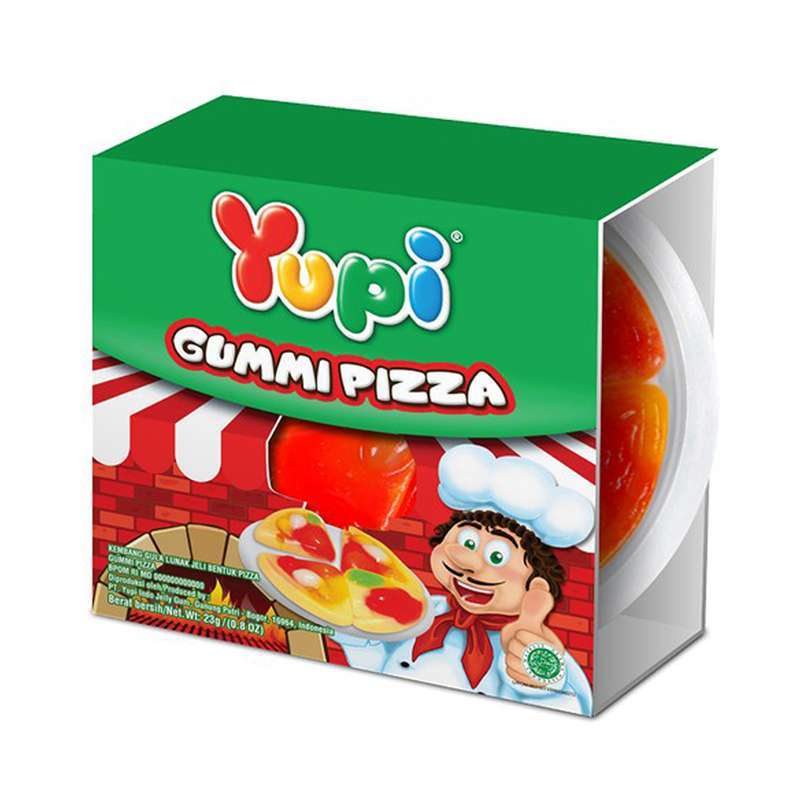 Jual Yupi Gummy Candies Gummi Pizza 23 g di Seller Alfamart Click ...