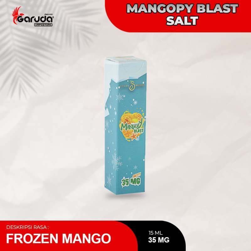Jual Mangopy Blast Saltnic Liquid by Emkay 15ml Bercukai di Seller ...