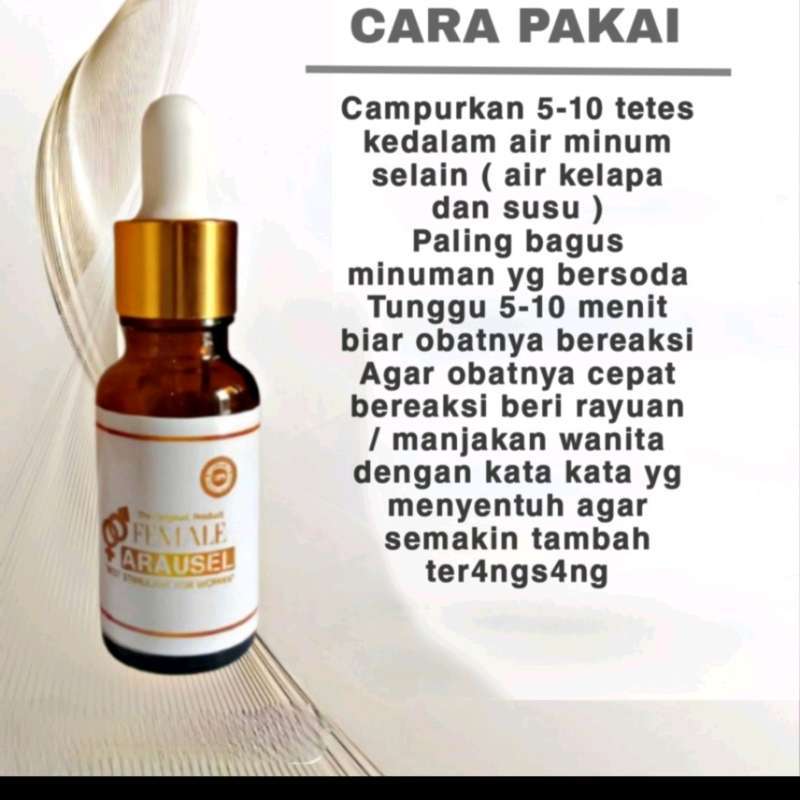 Jual Obat Perangsang Wanita Tetes Paling Ampuh Kemasan 25ml Di Seller ...
