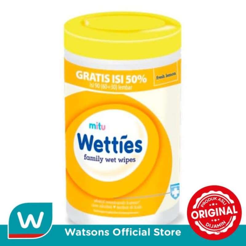 Promo Baru Mitu Wetties Botol Lemon 90S Murah Diskon 26% di Seller ...