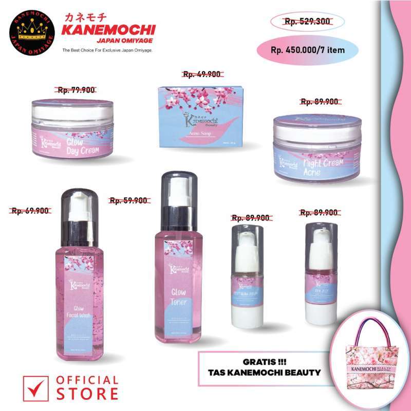 Jual Kanemochi Beauty Paket Luxury Acne Skincare Series - Skincare Di ...