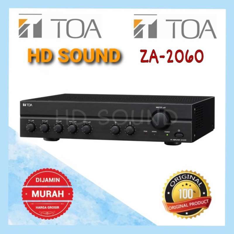 Jual AMPLIFIER TOA ZA-2060 ORIGINAL di Seller Dionnee shop - Wanasari ...