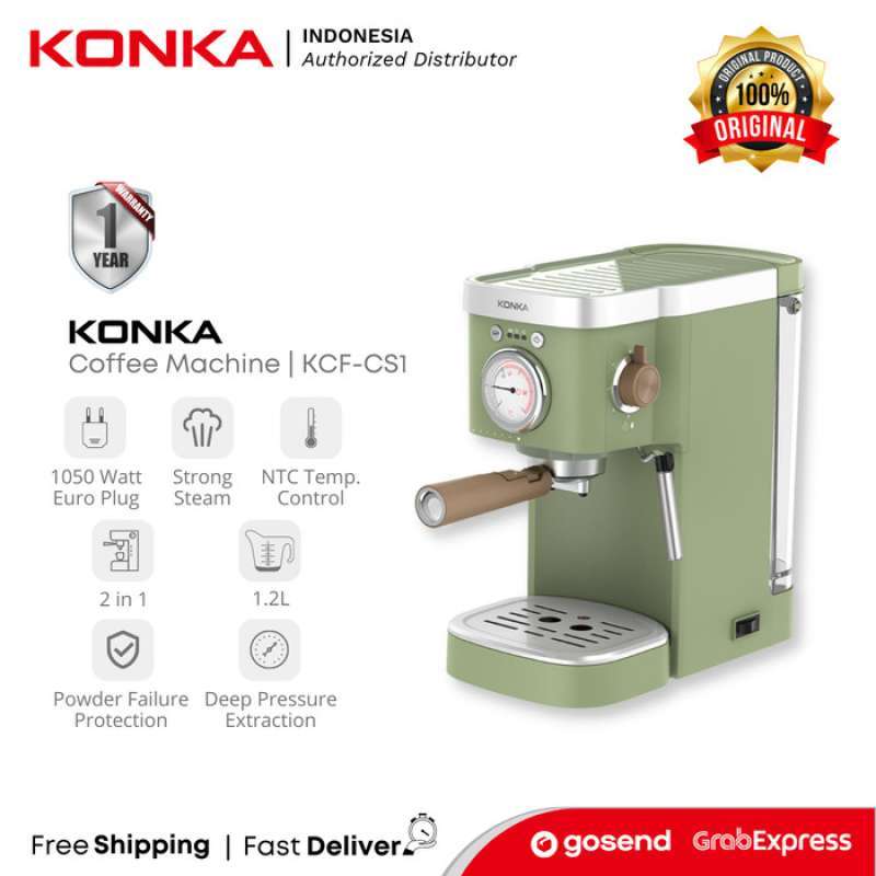 Jual KONKA Espresso Coffee Machine | Mesin Kopi - KCF-CS1 di Seller ...