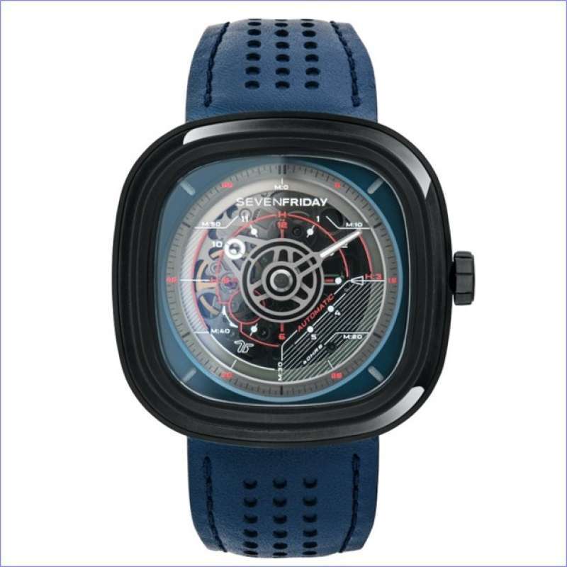 Jual SEVENFRIDAY T3/03 Official Jam Tangan Pria Biru Hitam T-Series di ...