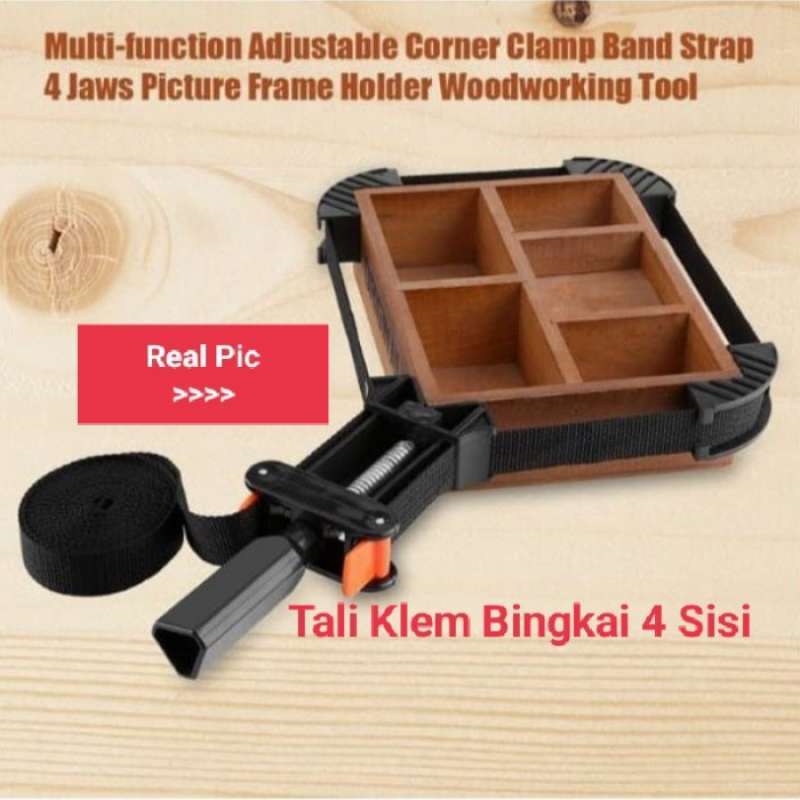 Promo Tali Klem Bingkai 4 Sisi - Quick Band Clamp - Clamp Bingkai ...