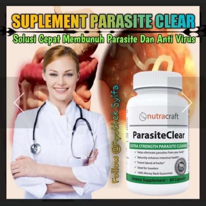 Jual Obat Parasite Tubuh Parasite Cleanse Nutracraft Original Di Seller ...