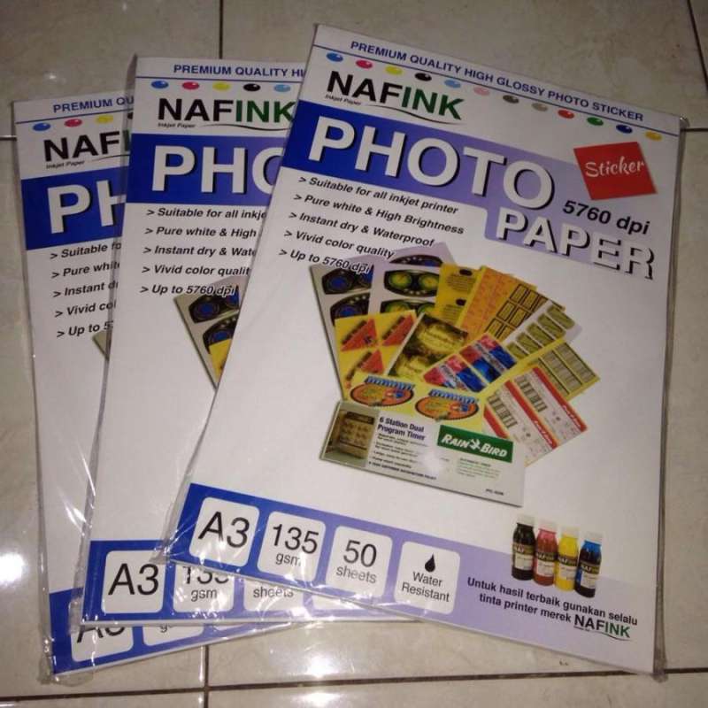 Jual Stiker Foto A3 Original Harga Termurah Mei 2024 | Blibli