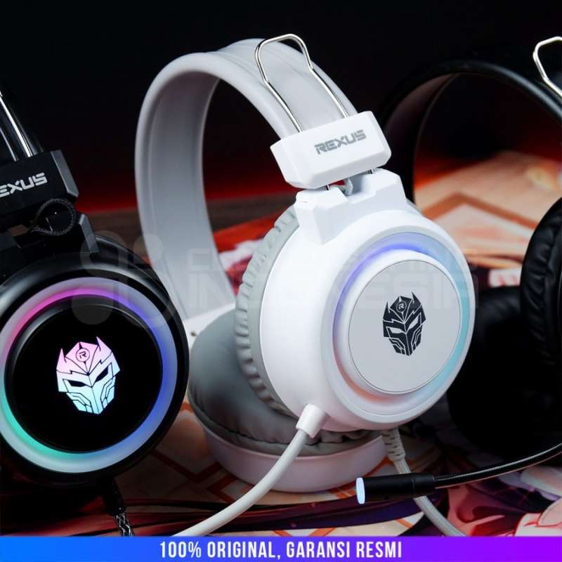 Jual Rexus Vonix F30 LED Backlit - Gaming Headset - Merah Muda di ...