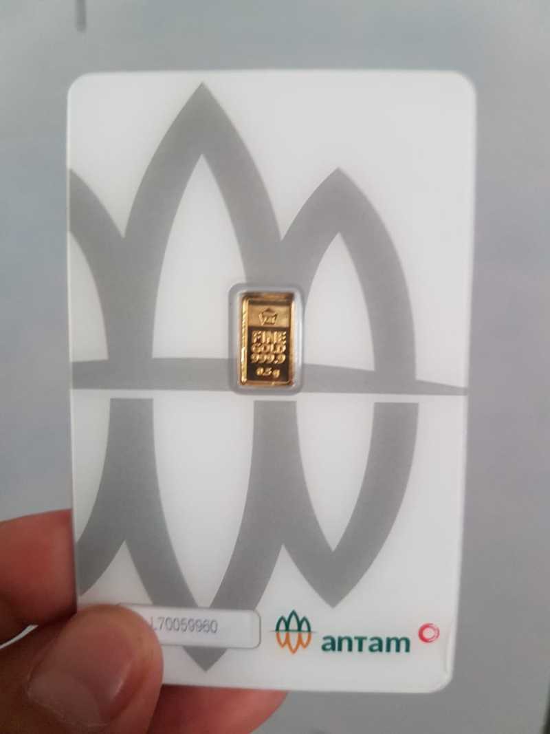 Jual LM EMAS CERTICARD ANTAM 0.5 GRAM (Instant) di Seller KIB Mulia ...
