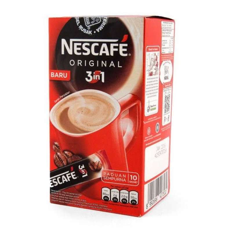 Jual Nescafe 3in1 Original Per Pack Isi 10 Sachet Di Seller ...