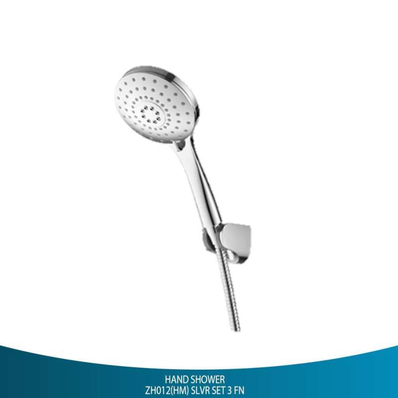 Jual Cotto Set Hand Shower Mandi Dengan Tiga Jenis Pancuran Air Silver ...