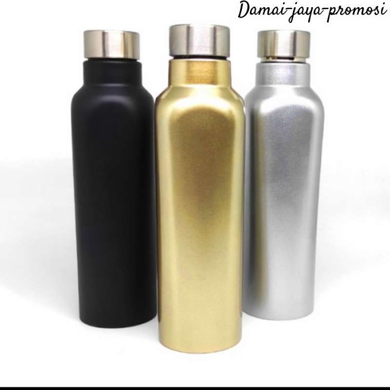 Jual Botol Minum Kotak 750 Ml Stainless Steel (tahan Panas Hingga 8 Jam ...