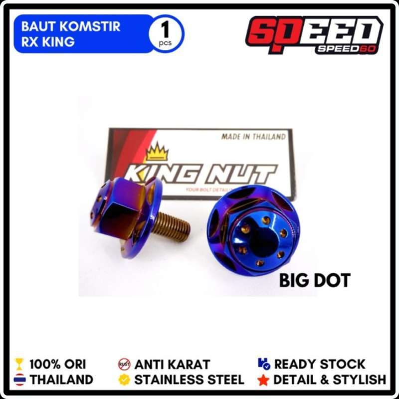 Jual Baut Komstir Segitiga Tengah Vixion Rx King Big Dot Probolt ...