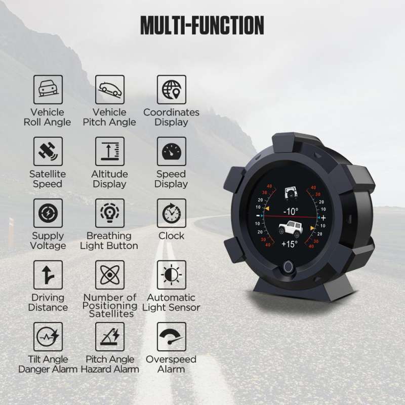 Promo Autool X95 Multifunctional Smart Gps Slope Meter Car Digital ... Promo Autool X95 Multifunctional Smart Gps Slope Meter Car Digital ...