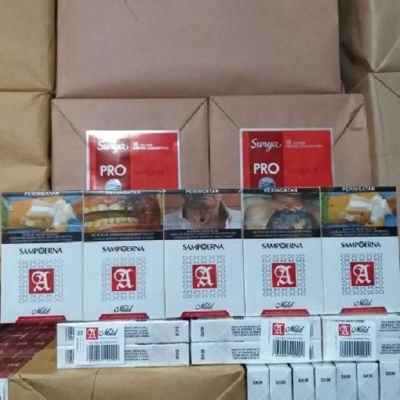 Jual rokok sampoerna mild 16 1 slop - Merah di Seller Hafis-online ...