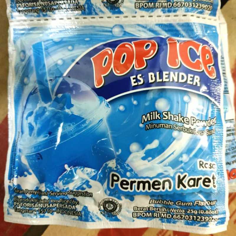 Jual Pop Ice 25gr (varian Cokelat Dan Kopi). Isi 10sachet/rcg (popice ...