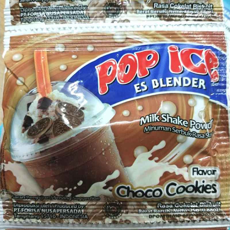 Jual Pop Ice 25gr (varian Cokelat Dan Kopi). Isi 10sachet/rcg (popice ...