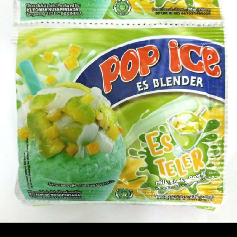 Jual Pop Ice 25gr (varian Cokelat Dan Kopi). Isi 10sachet/rcg (popice ...