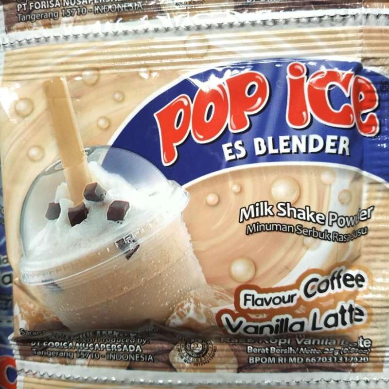 Jual Pop ice 25gr (varian cokelat dan kopi). isi 10sachet/rcg (popice ...