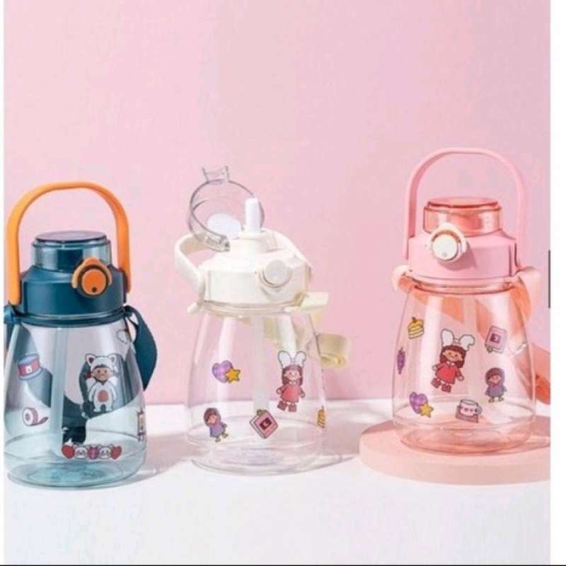 Jual Botol Gemoy Bening/botol Viral Botol 1.1liter Di Seller Siennaa ...