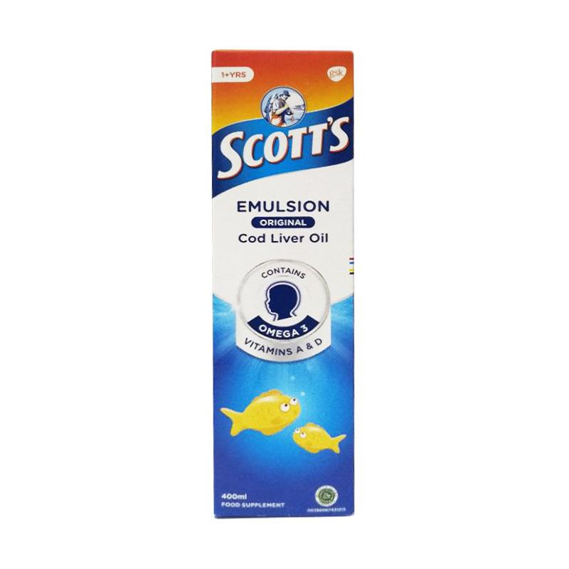 Promo Scott's Emulsion Original [400 Ml] Diskon 3% Di Seller Mmok Shop ...