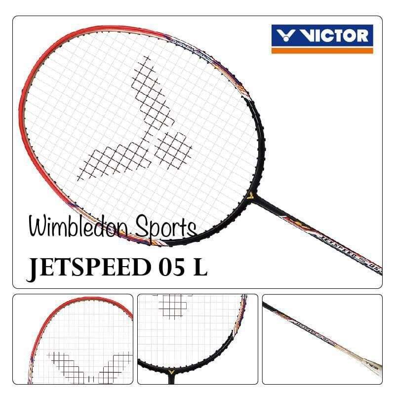 Jual NEW! Raket Victor Jetspeed S 05 Light / Raket Badminton Victor JS ...