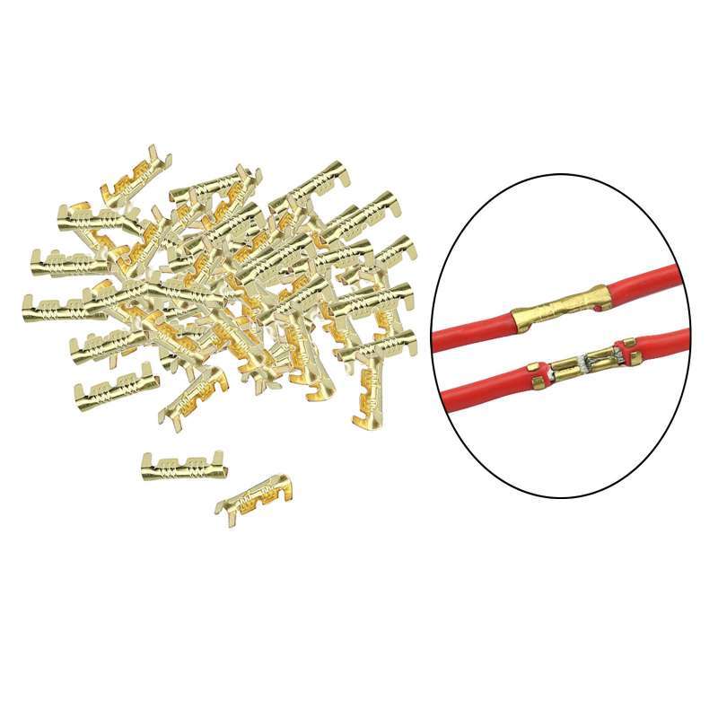 Promo Brass Crimp Terminals 0.5-1.5mm Square Wiring Line Tool Small ...