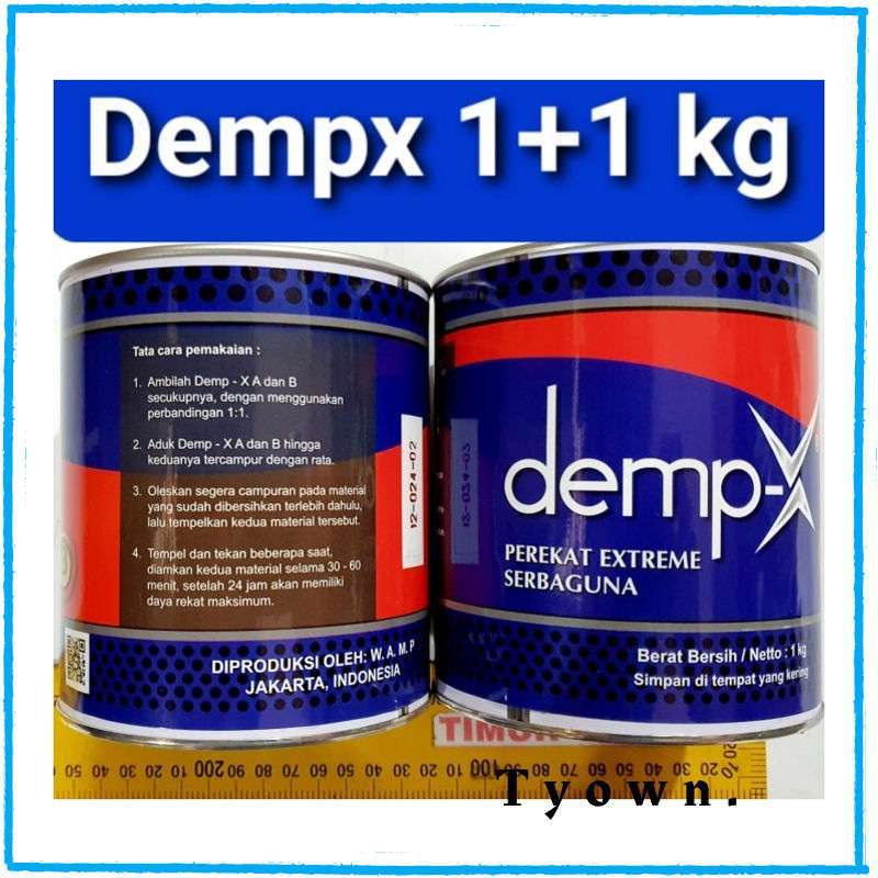 Jual Bahan bangunan Lem Demp-x 1kg1kg Lem DempX 2 kg Lem Perekat Extra ...