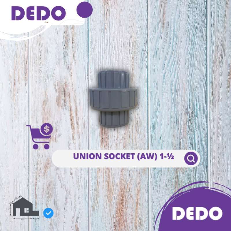 Jual UNION SOCKET (AW) ½ RUCIKA di Seller DEDO SUPERMARKET BANGUNAN ...