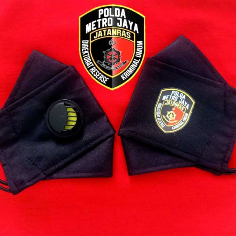 Promo MASKER TNI POLRI 3D (JATANRAS LOGO) + RESPIRATOR Diskon 41% di ...