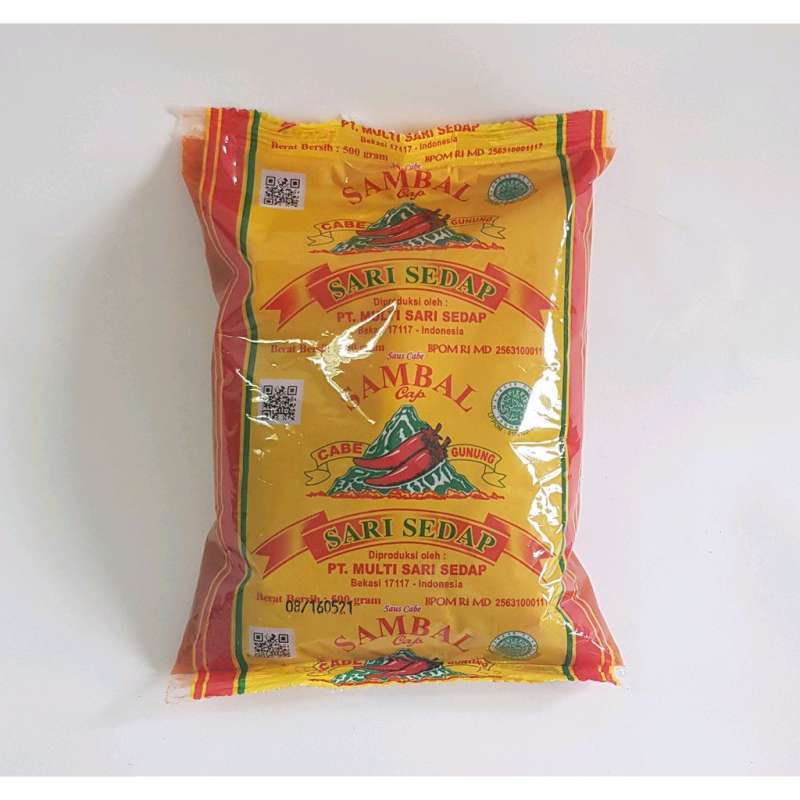 Jual Saos/ Saus Sambel Sari Sedap Cabe Gunung (1 Pcs) di Seller Tk ...