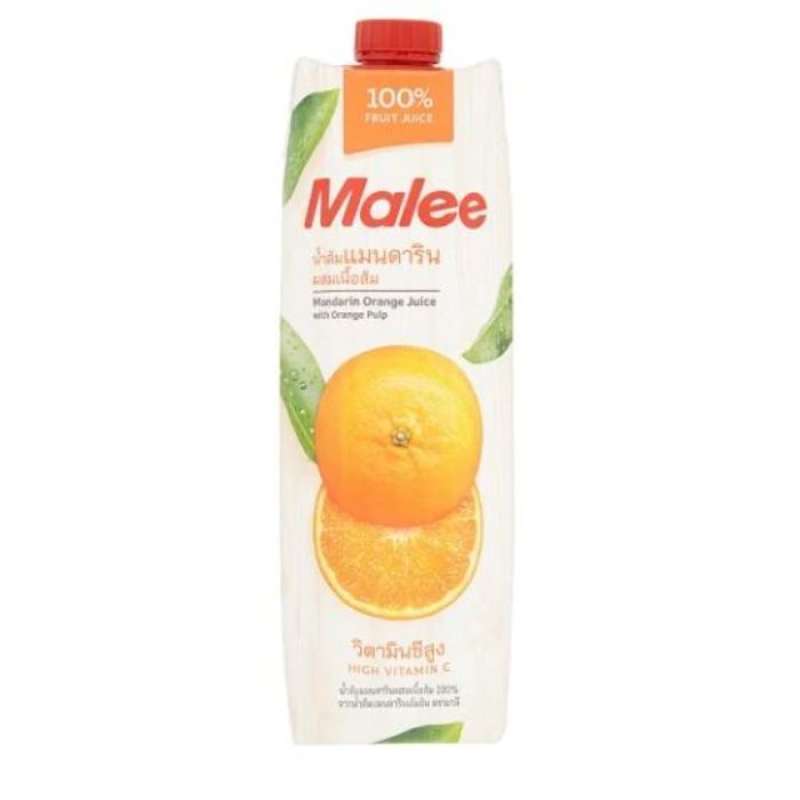 Jual Malee mandarin orange pulp juice 1000ml di Seller Farmers Market ...
