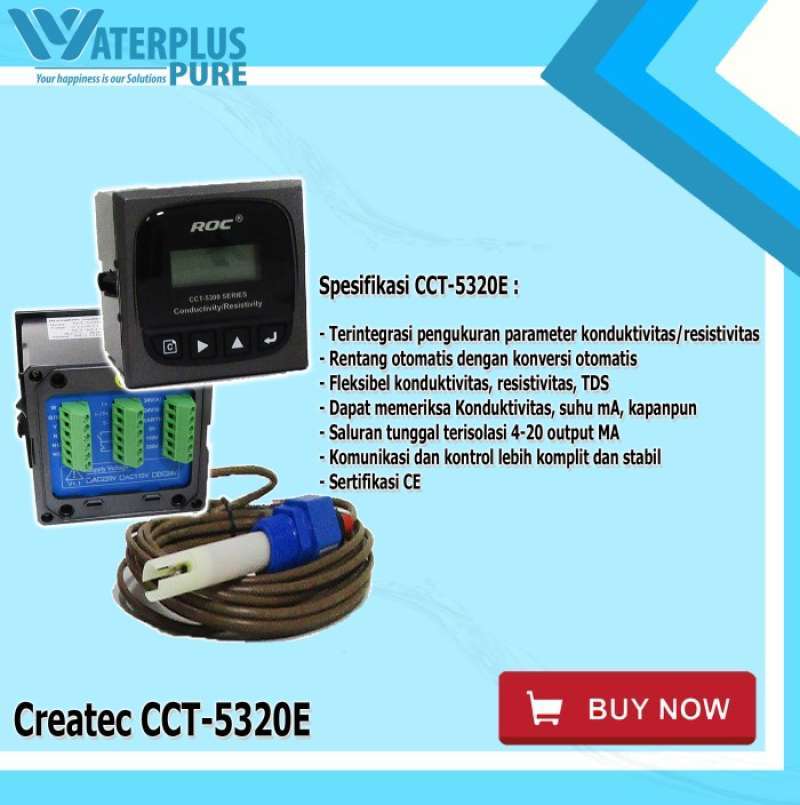 Jual Cct 5320e Createc Conductivity /resistivity / Tds Real-time Controller Di Seller Taylaa ...