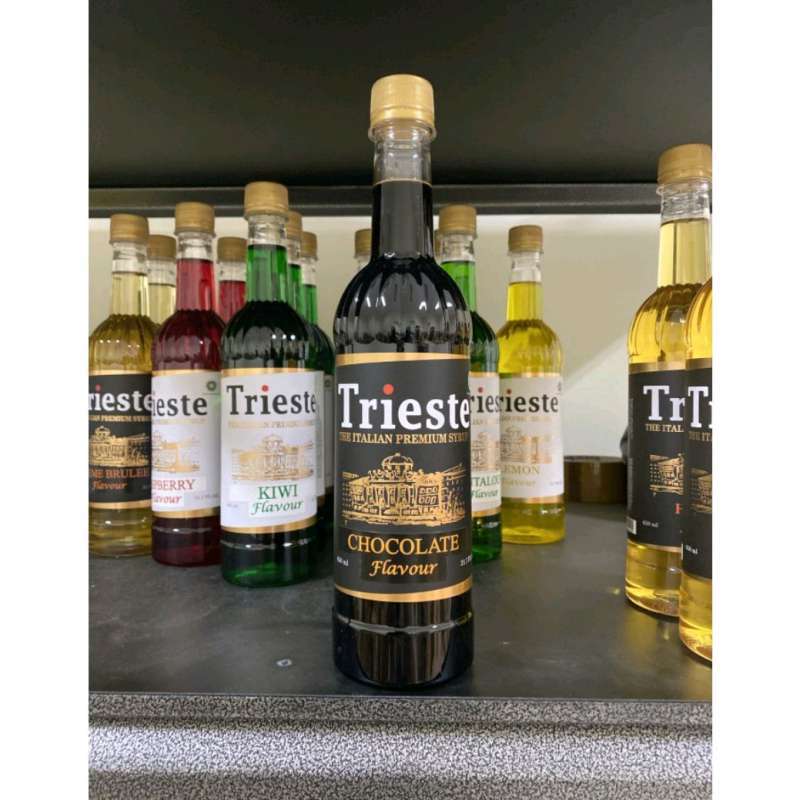 Promo Trieste Syrup Rasa CHOCOLATE 650ML Diskon 4% di Seller ...