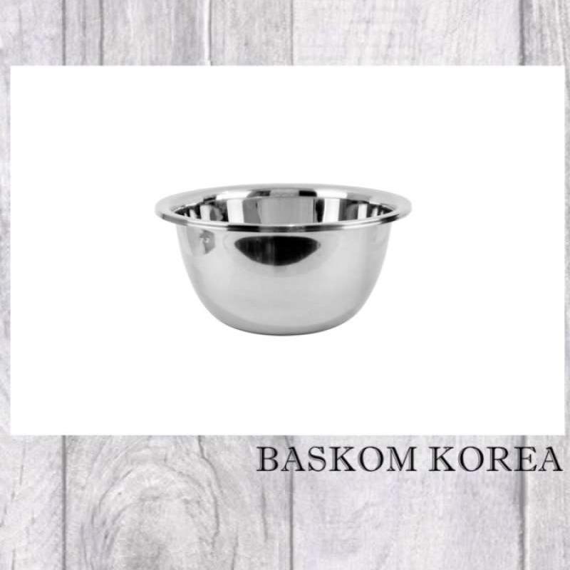 Promo BASKOM STAINLESS / MIXING BOWL / MANGKOK / BASKOM KOREA ukuran 30 ...