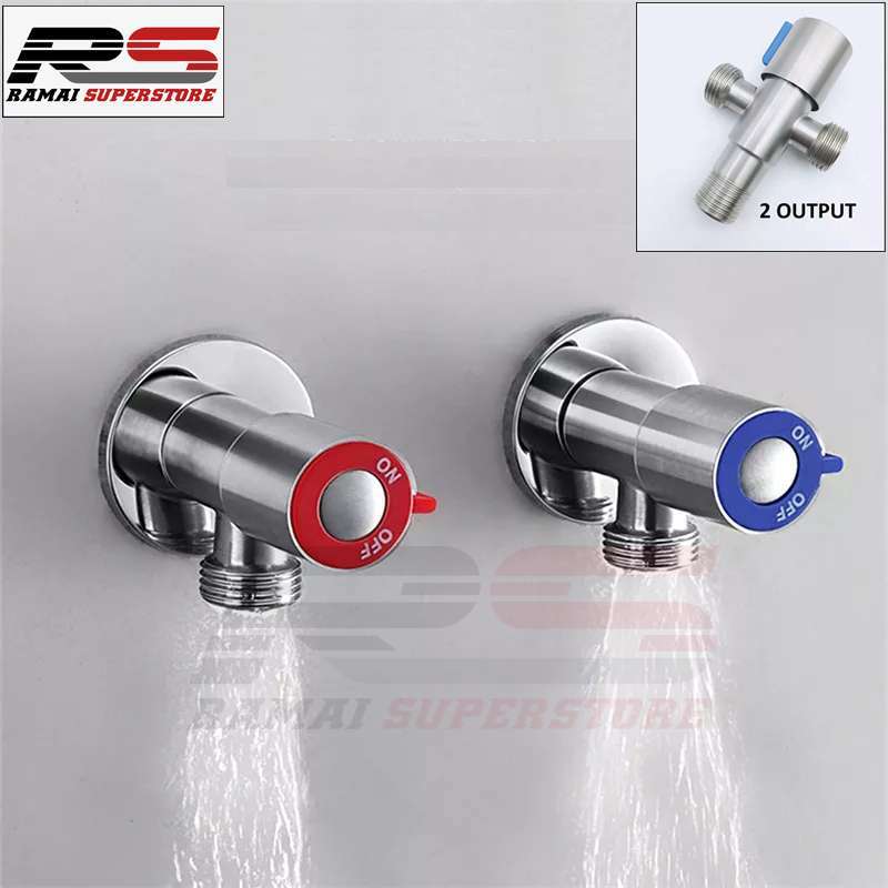 Promo Stop Kran Toilet Keran Shower Bidet Wastafel Diskon 17% di Seller ...