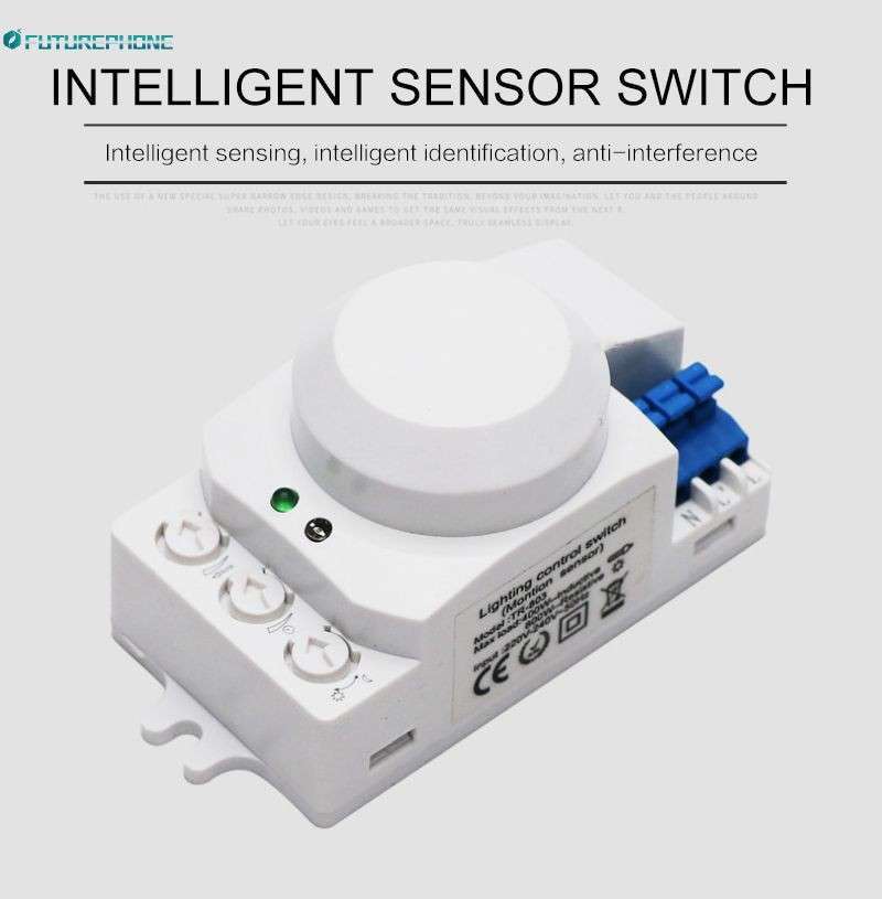 Jual Saklar Sensor Radar Microwave 5.8ghz 360 Derajat 220v 360 Derajat ...