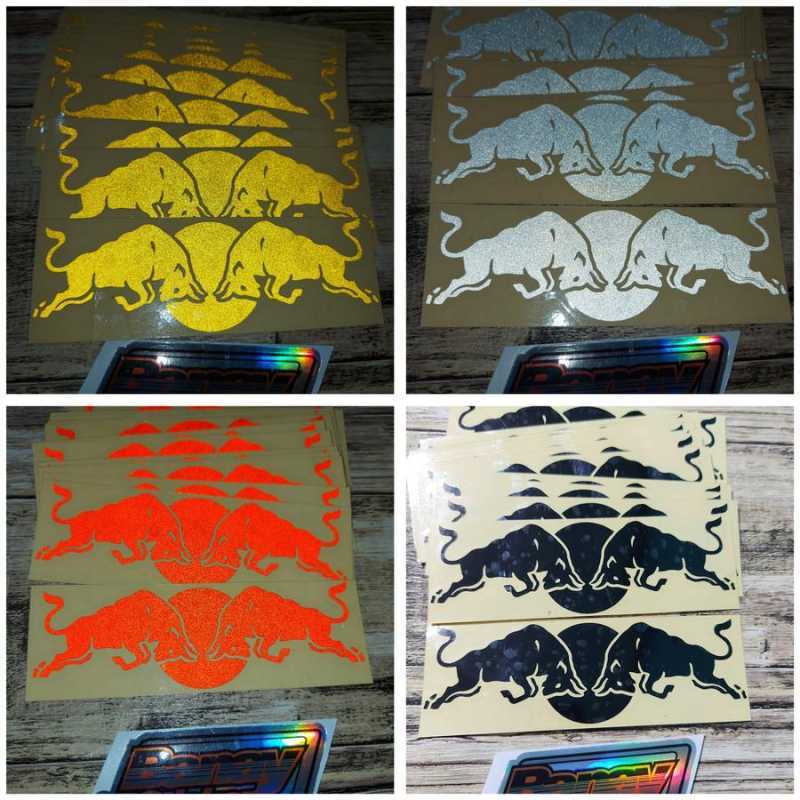 Jual STICKER LOGO RED BULL CUTTING - 10 Cm Merah di Seller Banay ...
