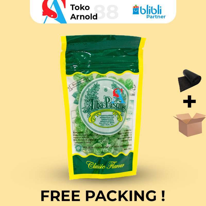 Jual permen alba pastilles 100g / permen jadul alba pastilles / permen ...