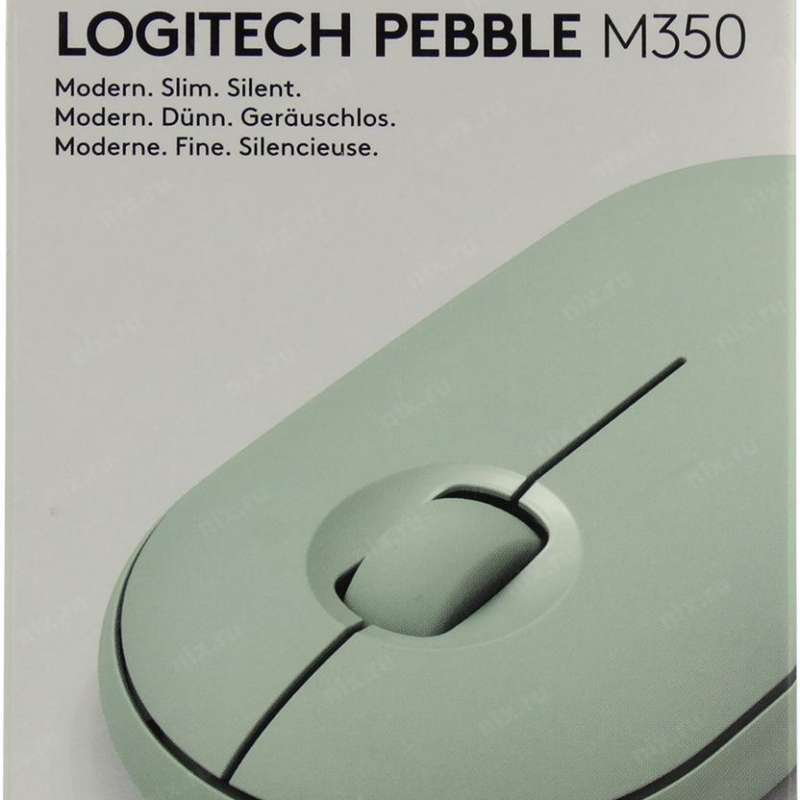 Jual Logitech M350 Pebble Wireless Mouse Green di Seller ALPHA GAMING ...