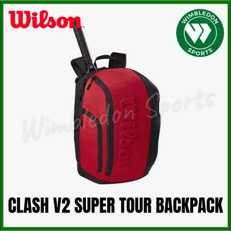 Jual Backpack Wilson CLASH V2 SUPER TOUR BACKPACK / Ransel Wilson Clash ...
