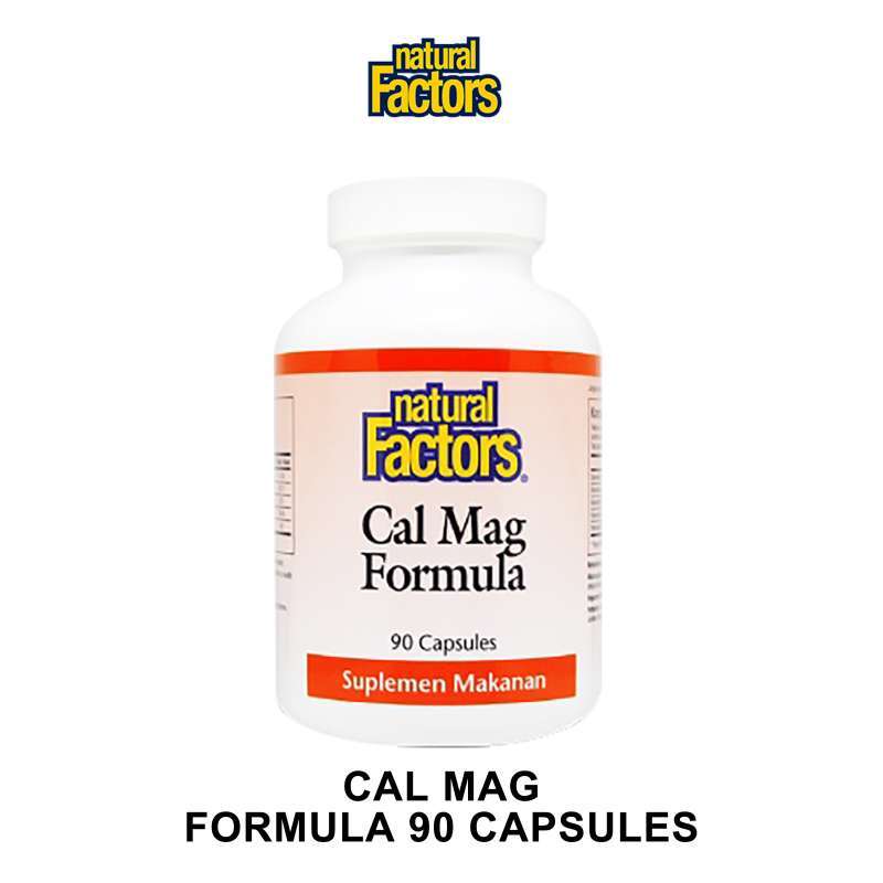 Jual NATURAL FACTORS CAL MAG FORMULA - SUPLEMEN KESEHATAN TULANG & OTOT ...