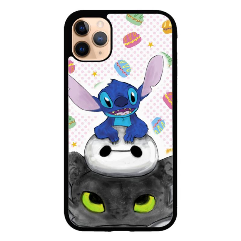 Jual Stitch Baymax Toothless E0275 Casing iPhone 11 Pro max Case ...