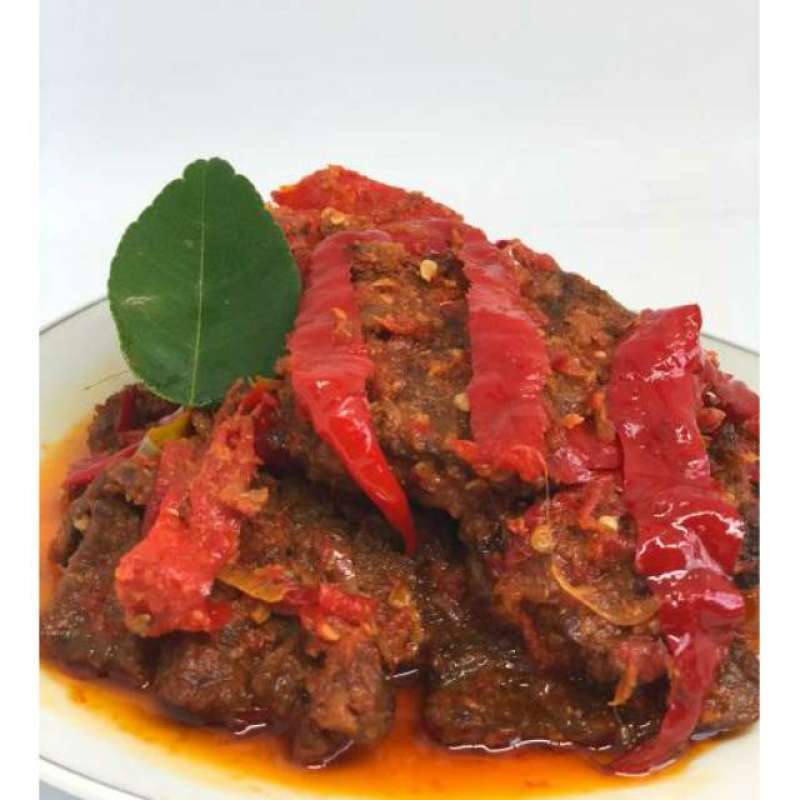 Promo Dendeng Daging Balado Merah Khas Minang Erina Oleh Oleh Cemilan ...