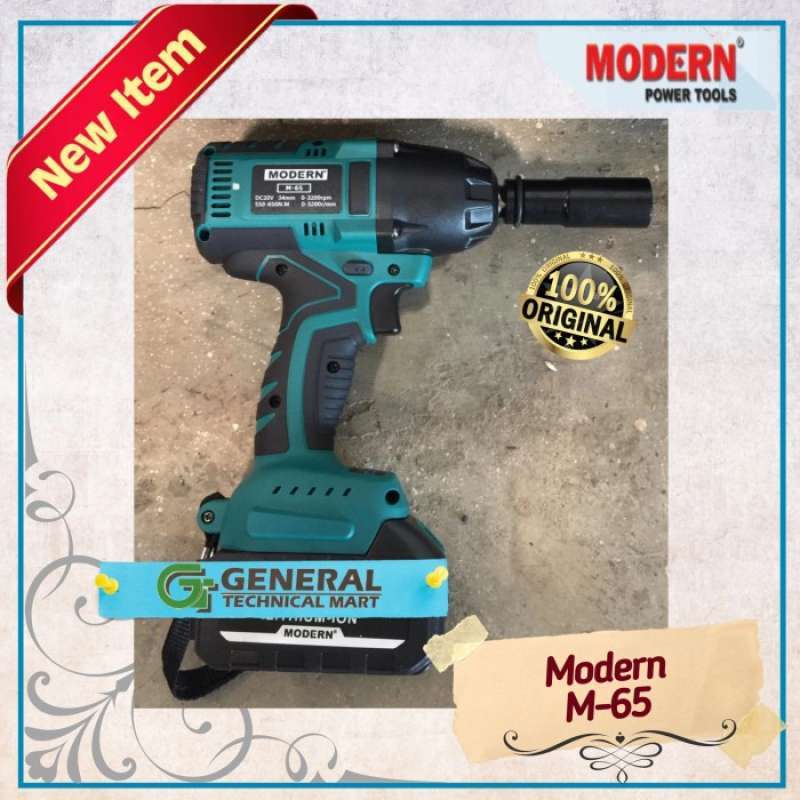 Promo Modern M-65 20V Max Cordless Impact Diskon 10% di Seller Lamih ...