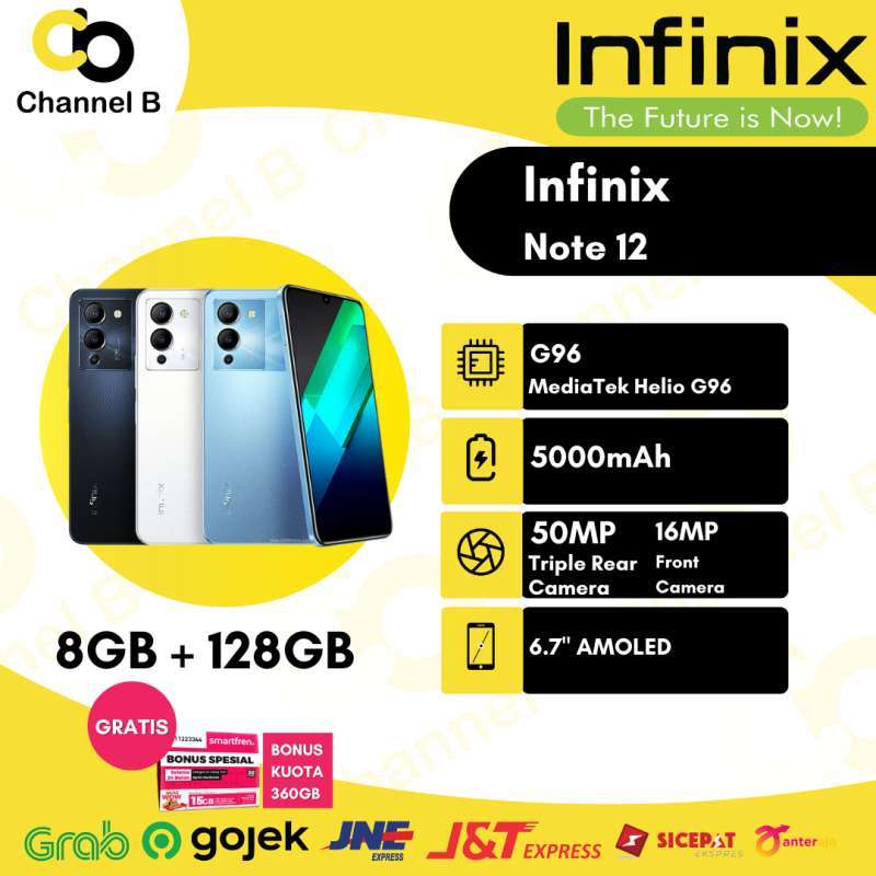 Jual Infinix Note 12 [ G96 ] Smartphone [ 8GB/128GB ] - Garansi Resmi ...