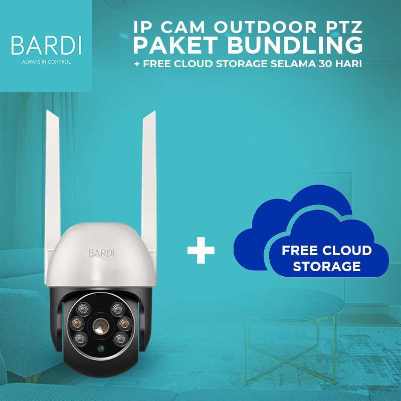 Jual Bardi Ip Camera Outdoor Ptz Wifi Cctv Iot Home Automation Di ...