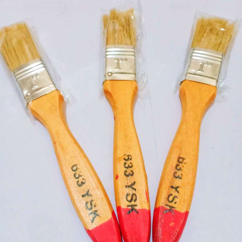 Promo Kuas Cat 1 Inch , Paint Brush, Kuas Cat Tembok, Besi Kayu Diskon ...