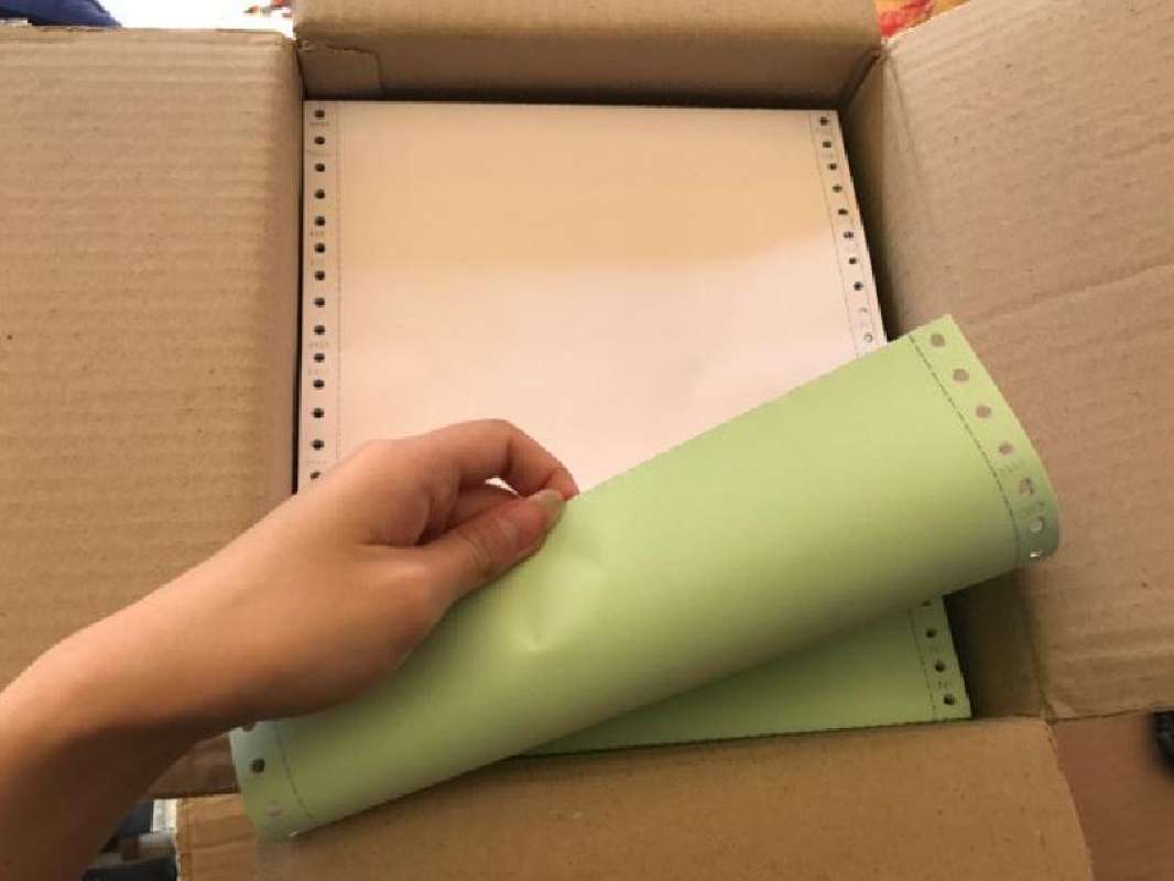 Jual paper print continuous form 9.5 x 11/2 6 ply kertas continuous di ...